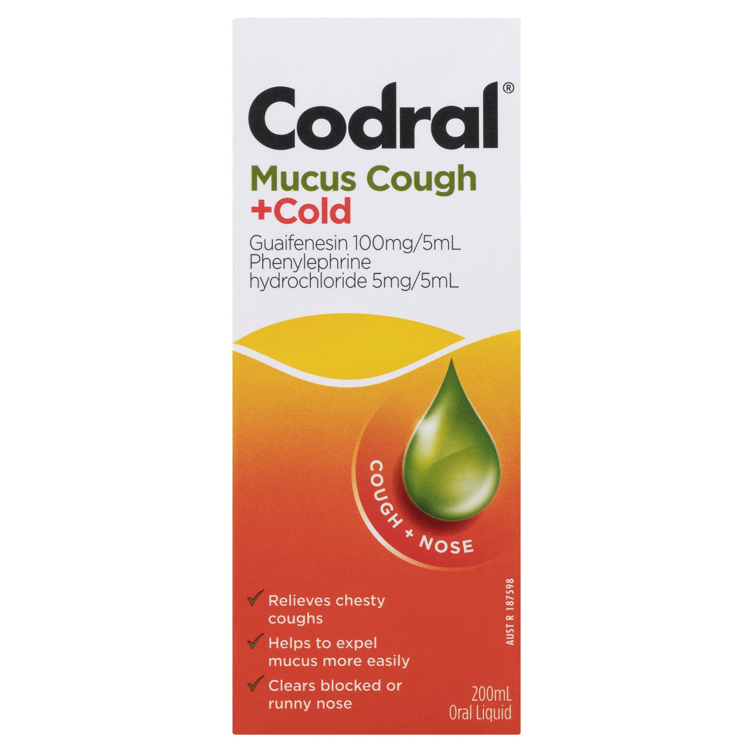 Codral® Mucus Cough +Cold Liquid | CODRAL® Australia