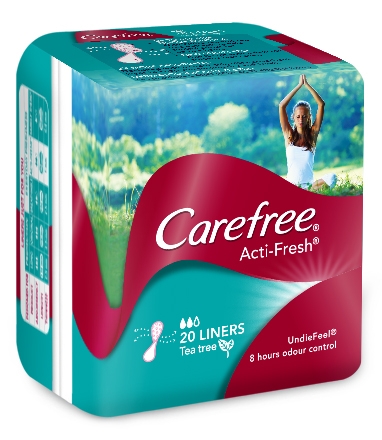 ACTI-FRESH® Tea Tree Odour Control Liners | CAREFREE® Australia