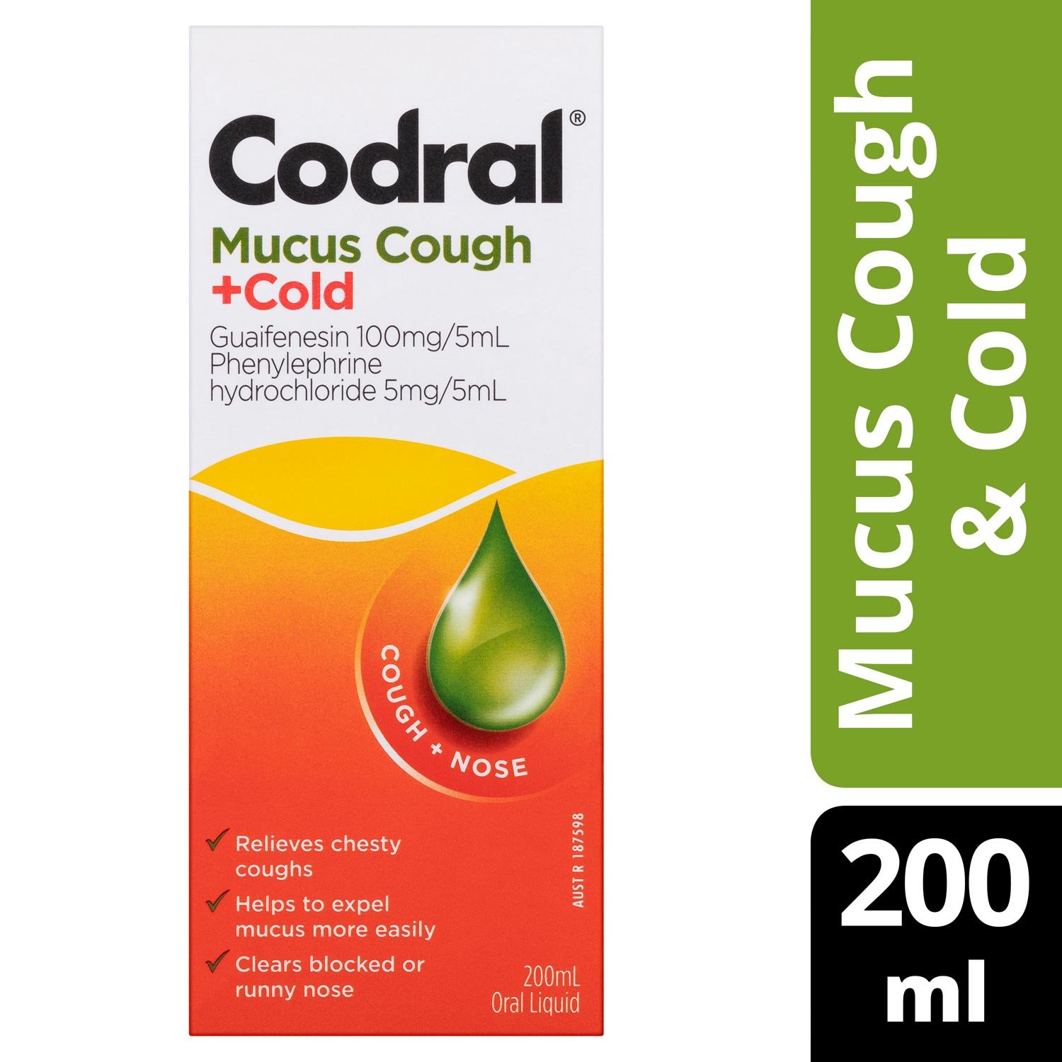 Codral® Mucus Cough +Cold Liquid | CODRAL® Australia