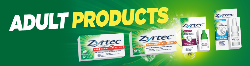 Browse Allergy Relief Products | Zyrtec Australia