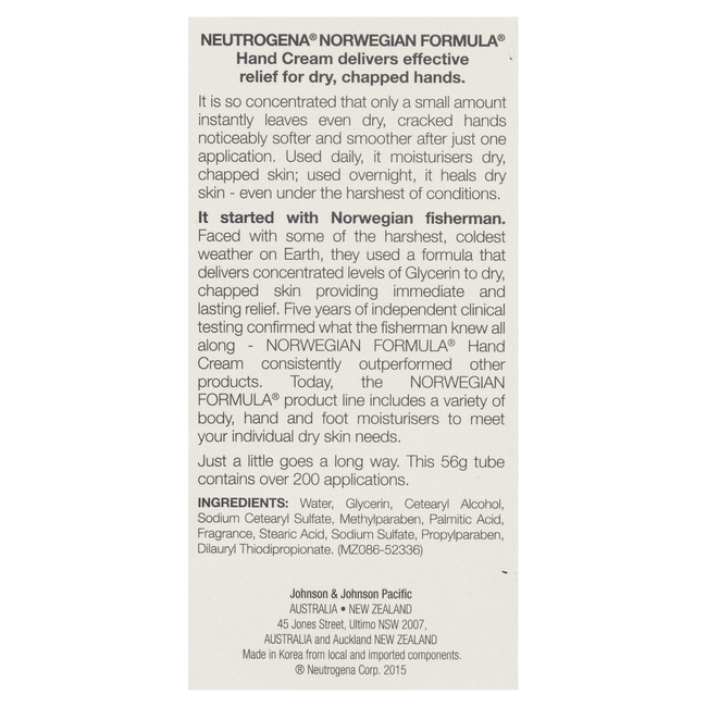 Norwegian Formula Fragranced Hand Cream | NEUTROGENA® Australia