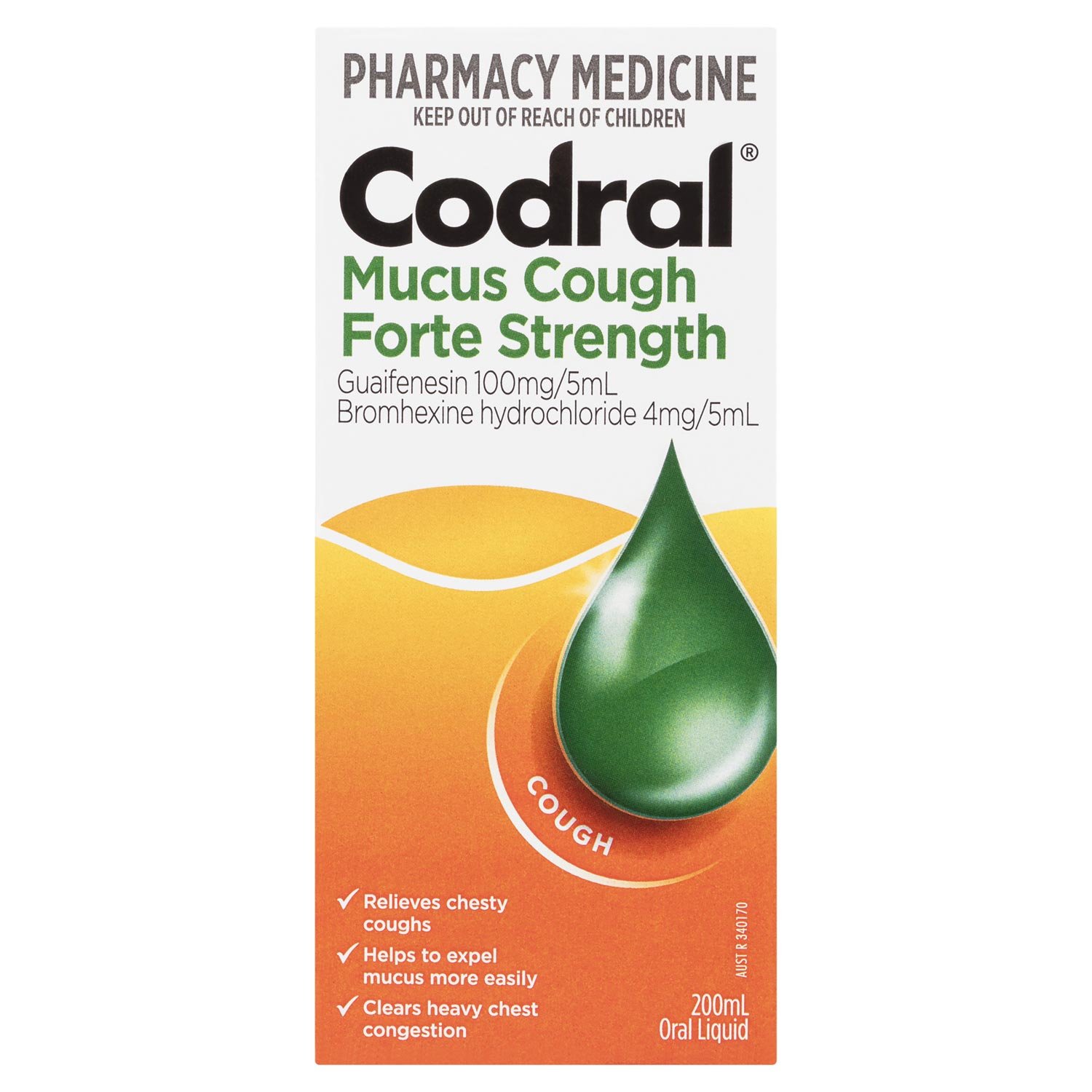Codral Mucus Cough Forte Strength | CODRAL® Australia