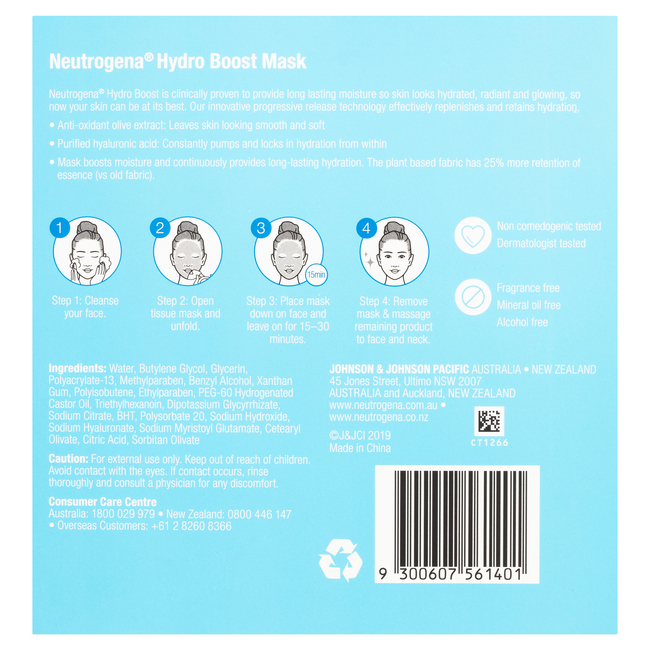 Hydro Boost® Mask | NEUTROGENA® Australia