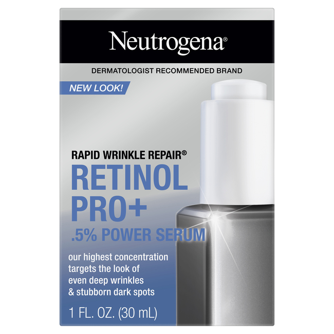Neutrogena® Rapid Wrinkle Repair Retinol Pro+ .5% Power Serum 30mL ...