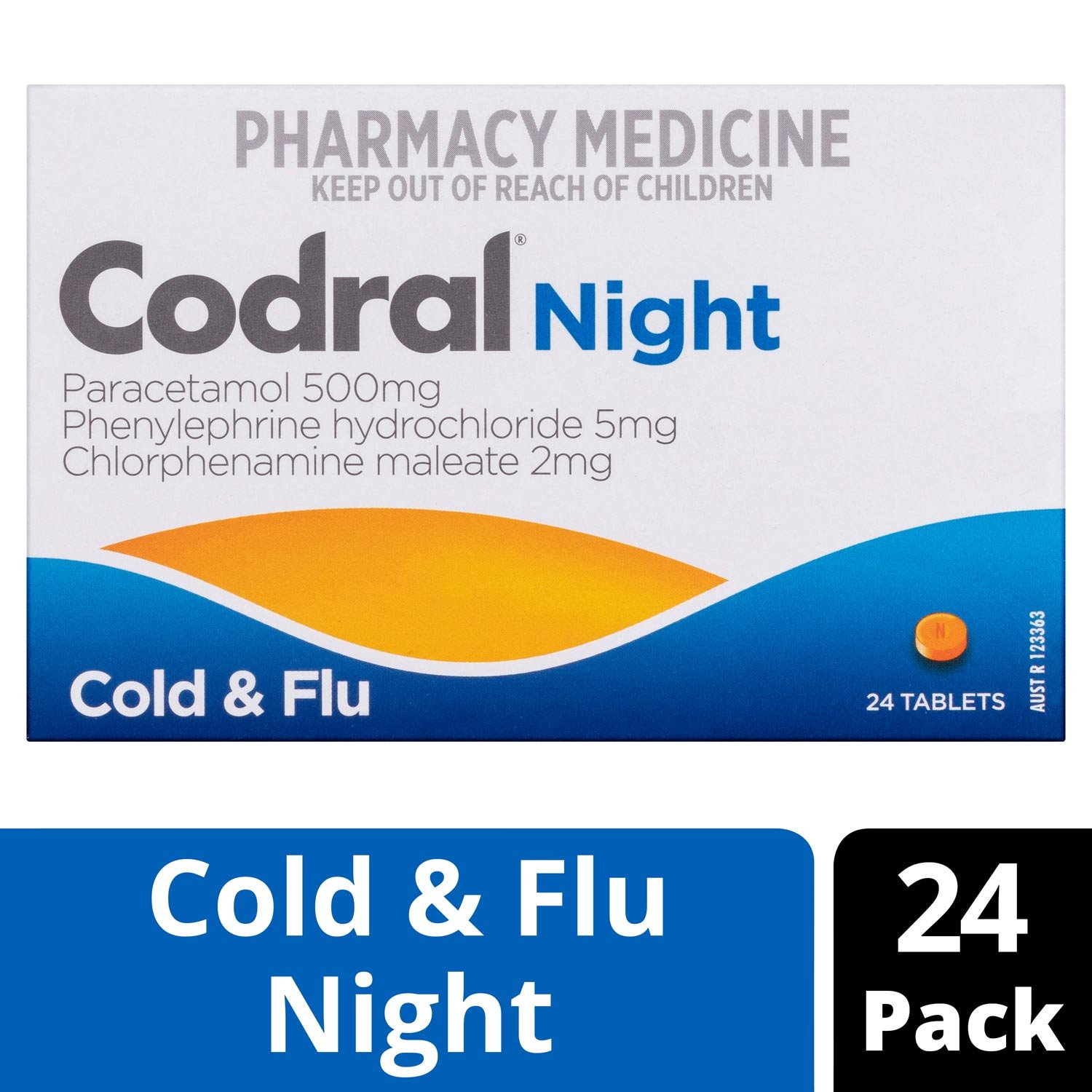 CODRAL® Nightime Cold & Flu Tablets | CODRAL® Australia