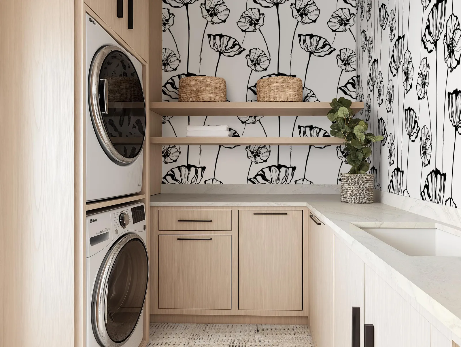 Bold Contemporary Laundry Design Ideas & Samples | DesignShop | DesignShop