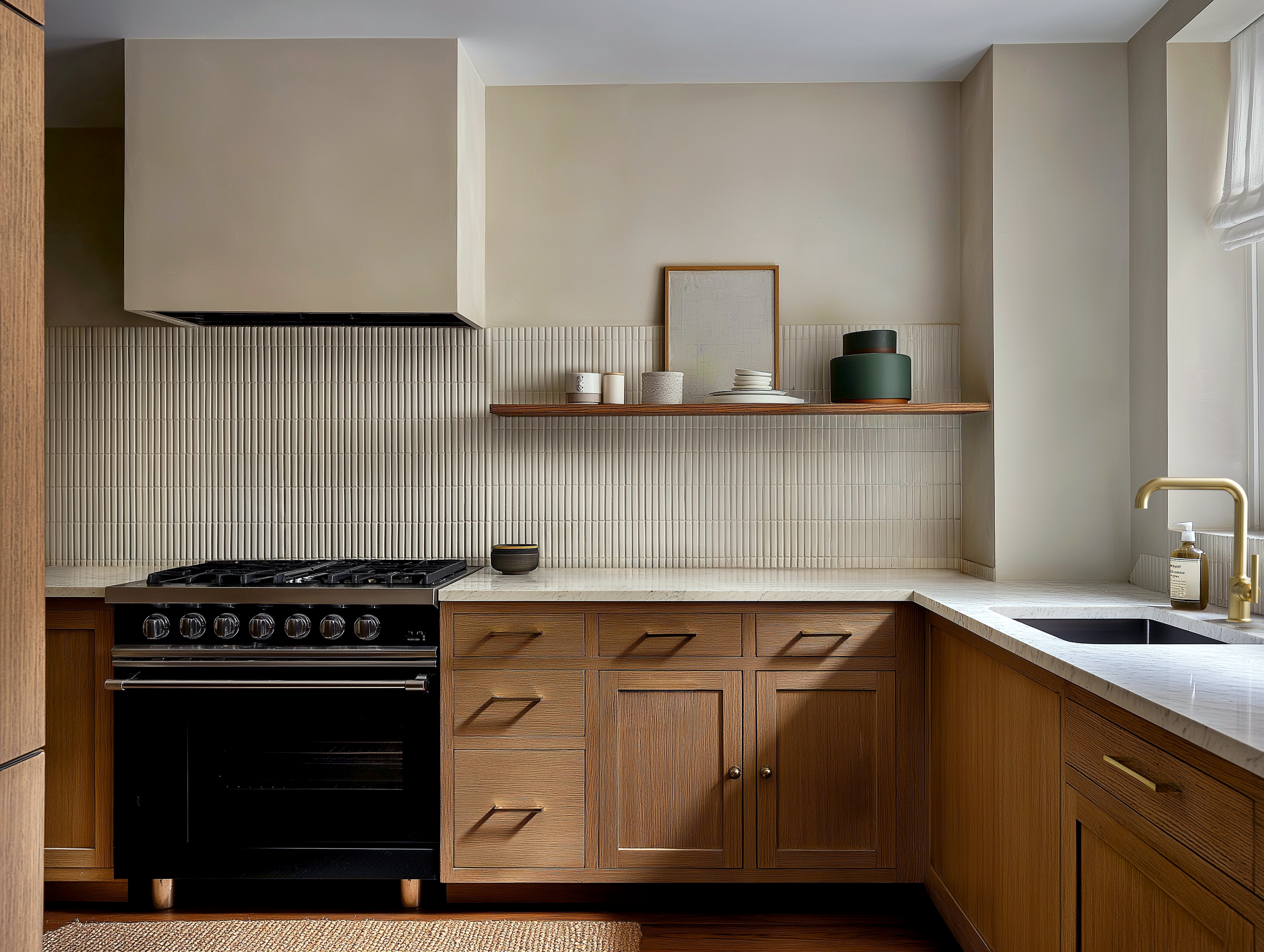 Fluted Tile Contrast Design Ideas & Samples | DesignShop | DesignShop