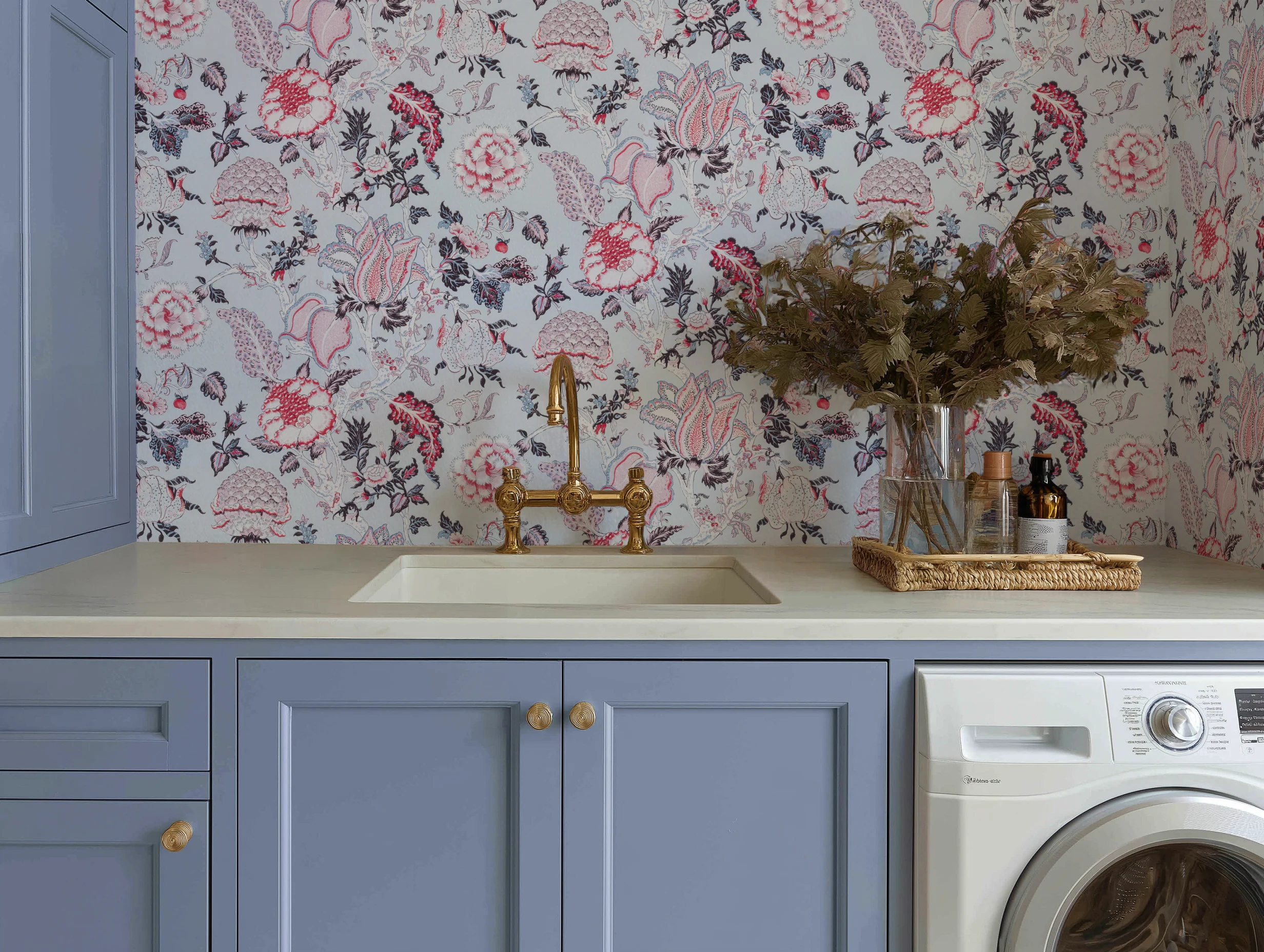 Floral Wallpaper Finish | DesignShop