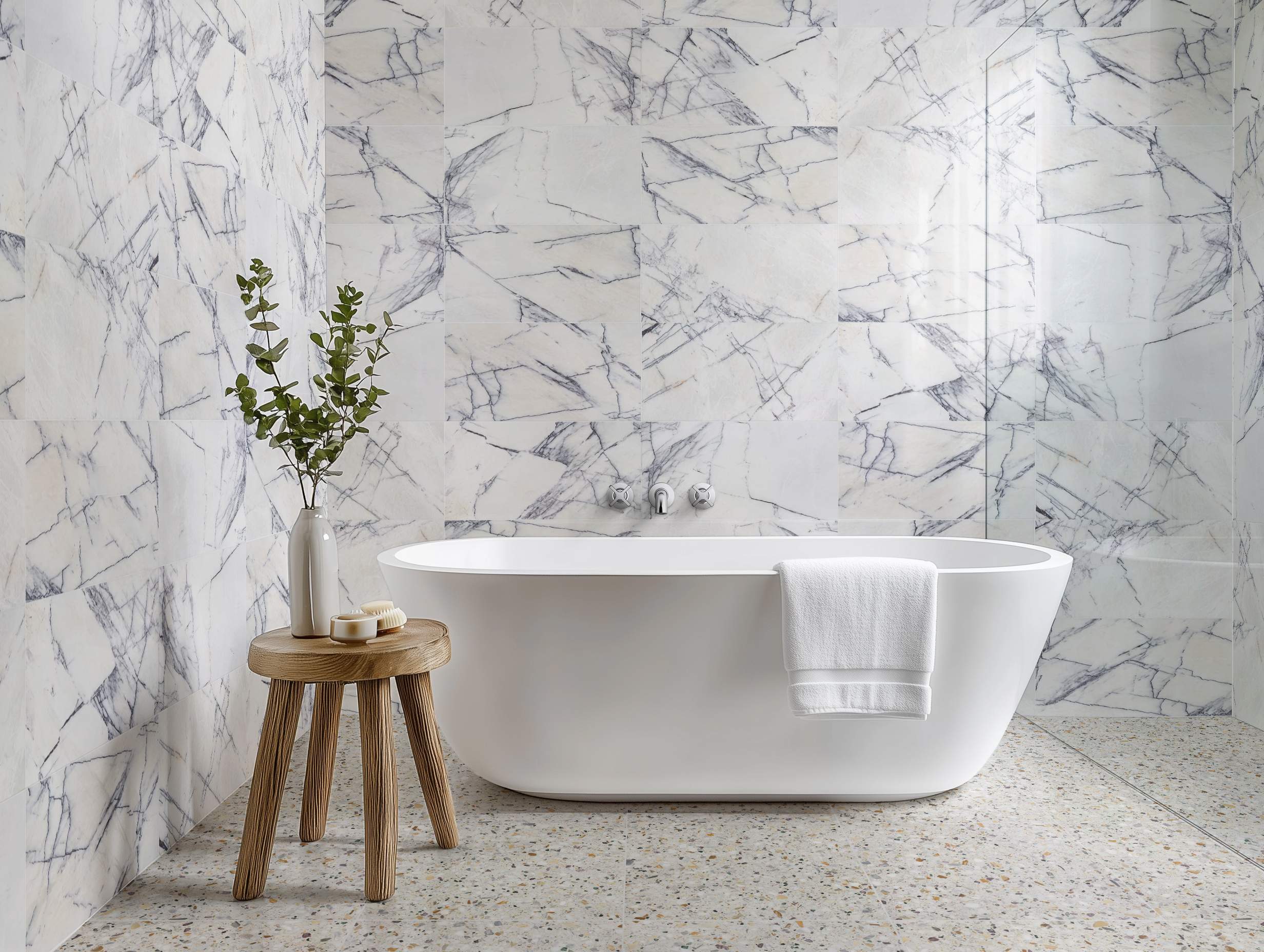 Marble Spa Bathroom Design Ideas & Samples | DesignShop | DesignShop
