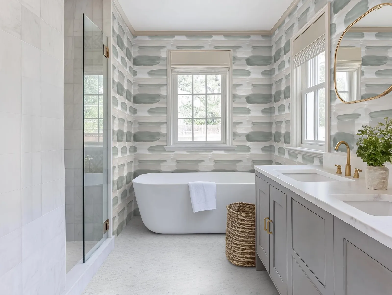 Watercolor Bathroom Retreat Design Ideas & Samples | DesignShop ...