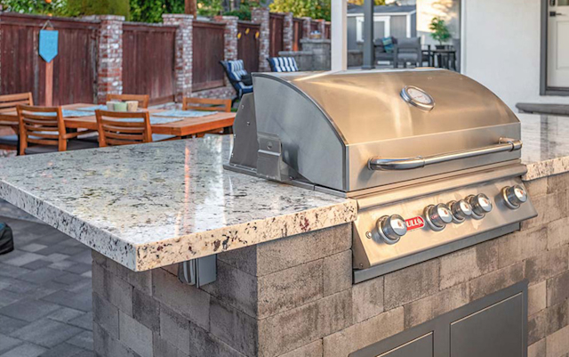 BBQ Islands from System Pavers