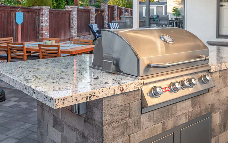 BBQ Islands from System Pavers