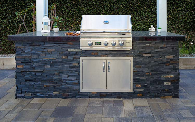 BBQ Islands from System Pavers