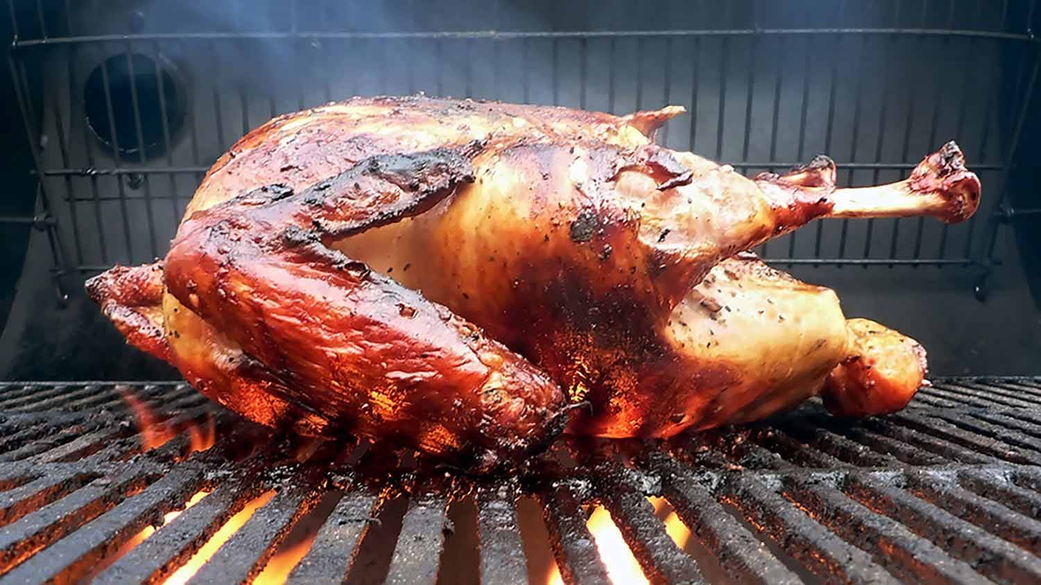 How To Grill Your Turkey And Host Thanksgiving Outdoors