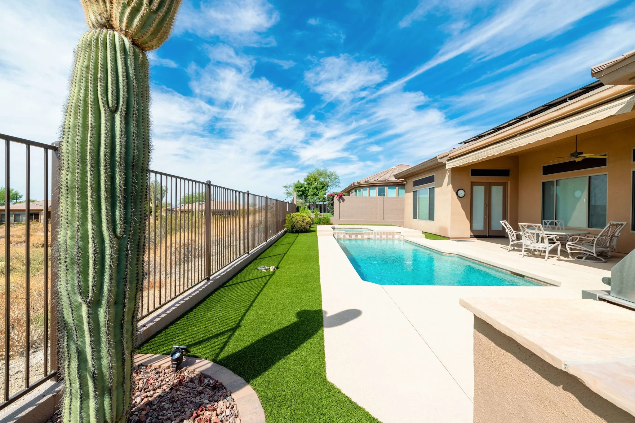 A Phoenix Family Turns Their Yard Into a Year-Round Oasis