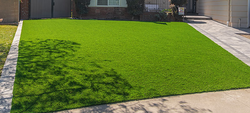 Turf Installation by System Pavers