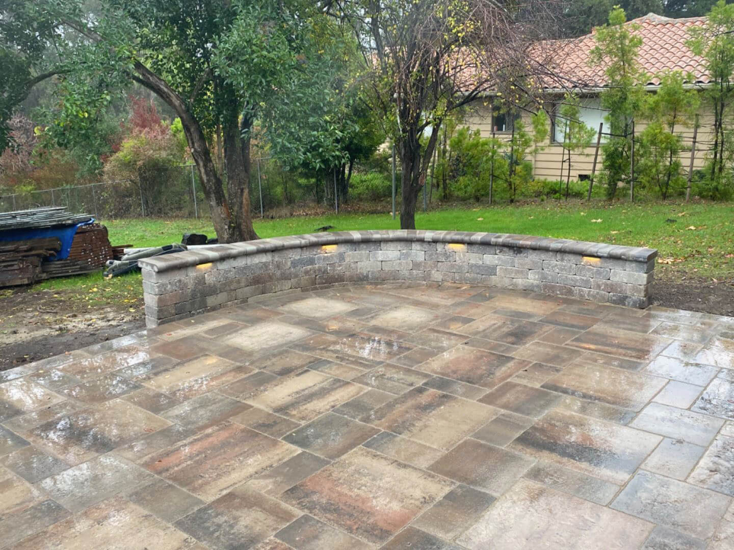 Behind The Scenes On This Courtyard Transformation