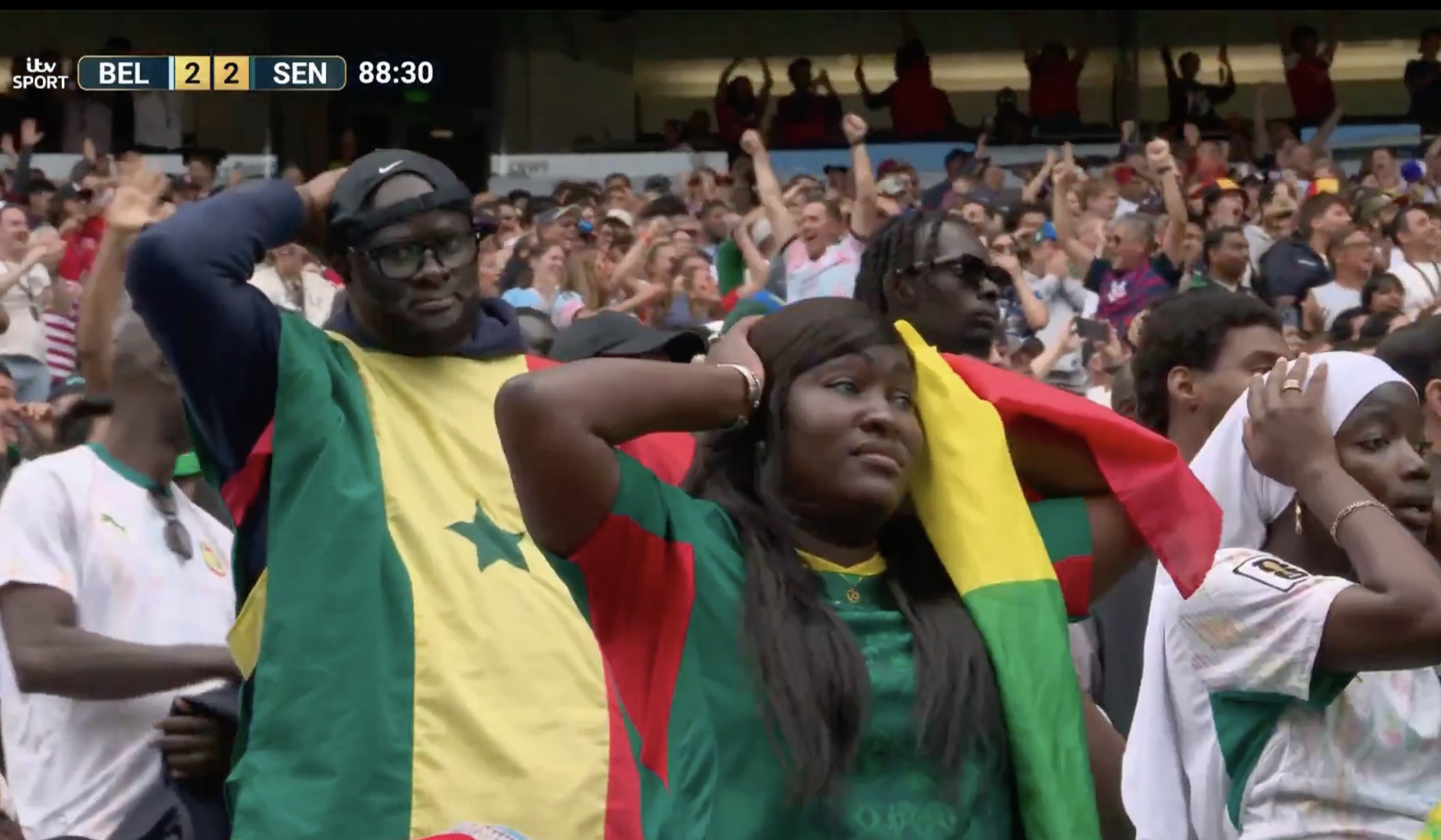 Watch: Heartbreak for Senegal as Belgium complete dramatic 3-2 comeback ...
