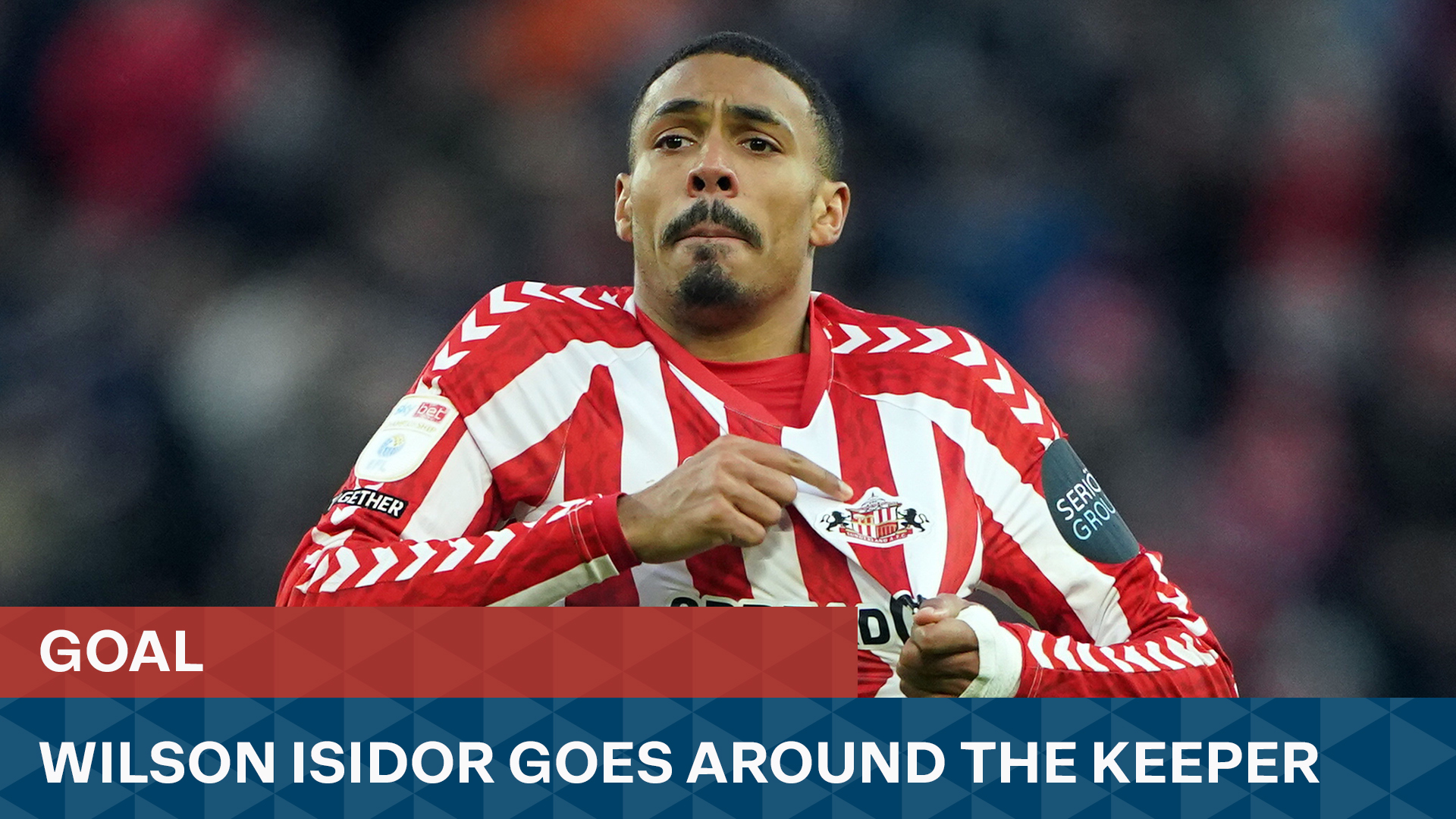 Wilson Isidor with a classy finish for Sunderland - Latest From ITV Sport