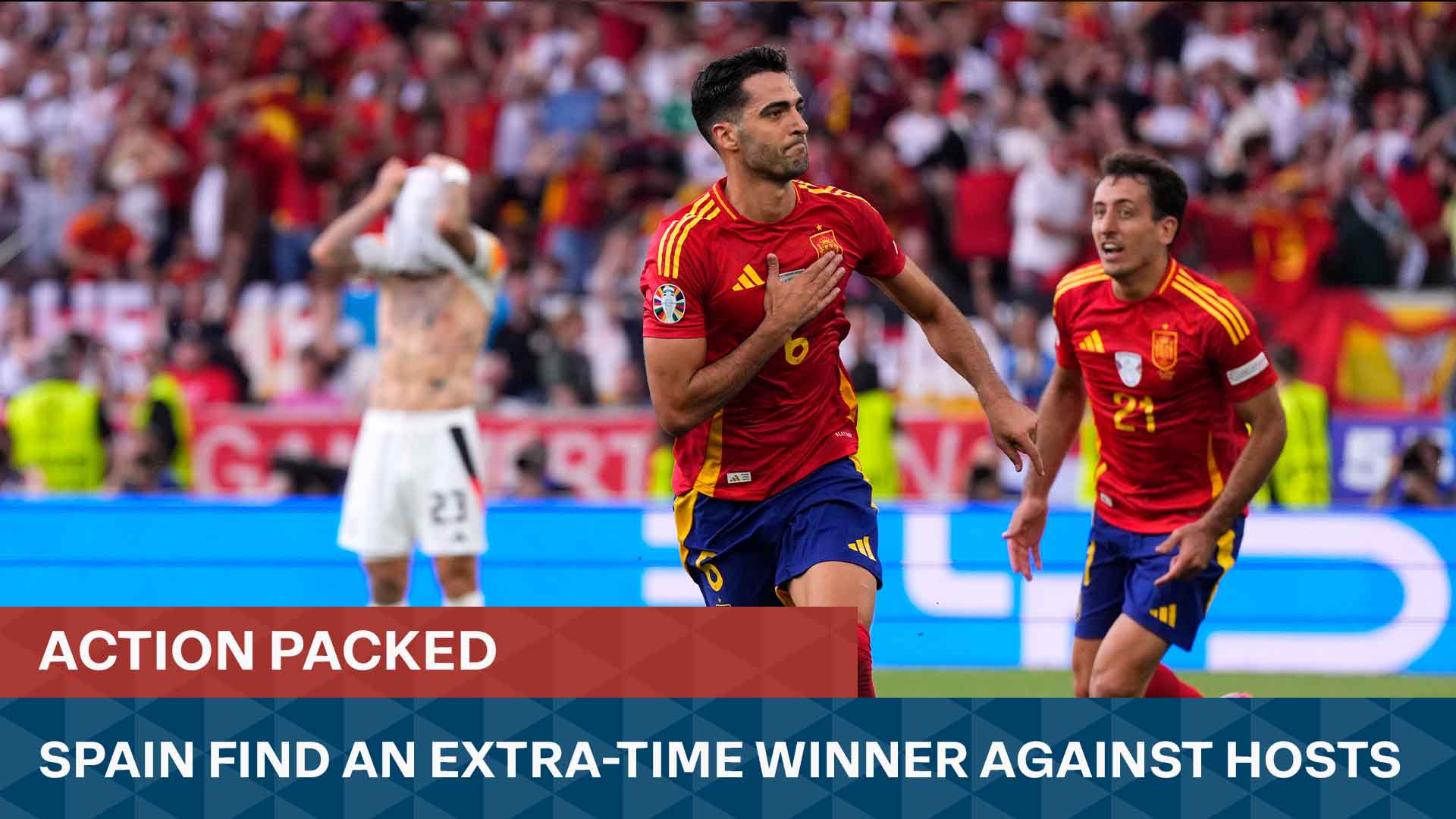 Spain win it in extra-time! - Latest From ITV Sport