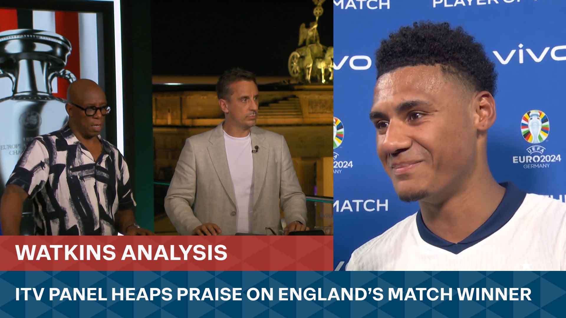 Watkins in focus - Latest From ITV Sport