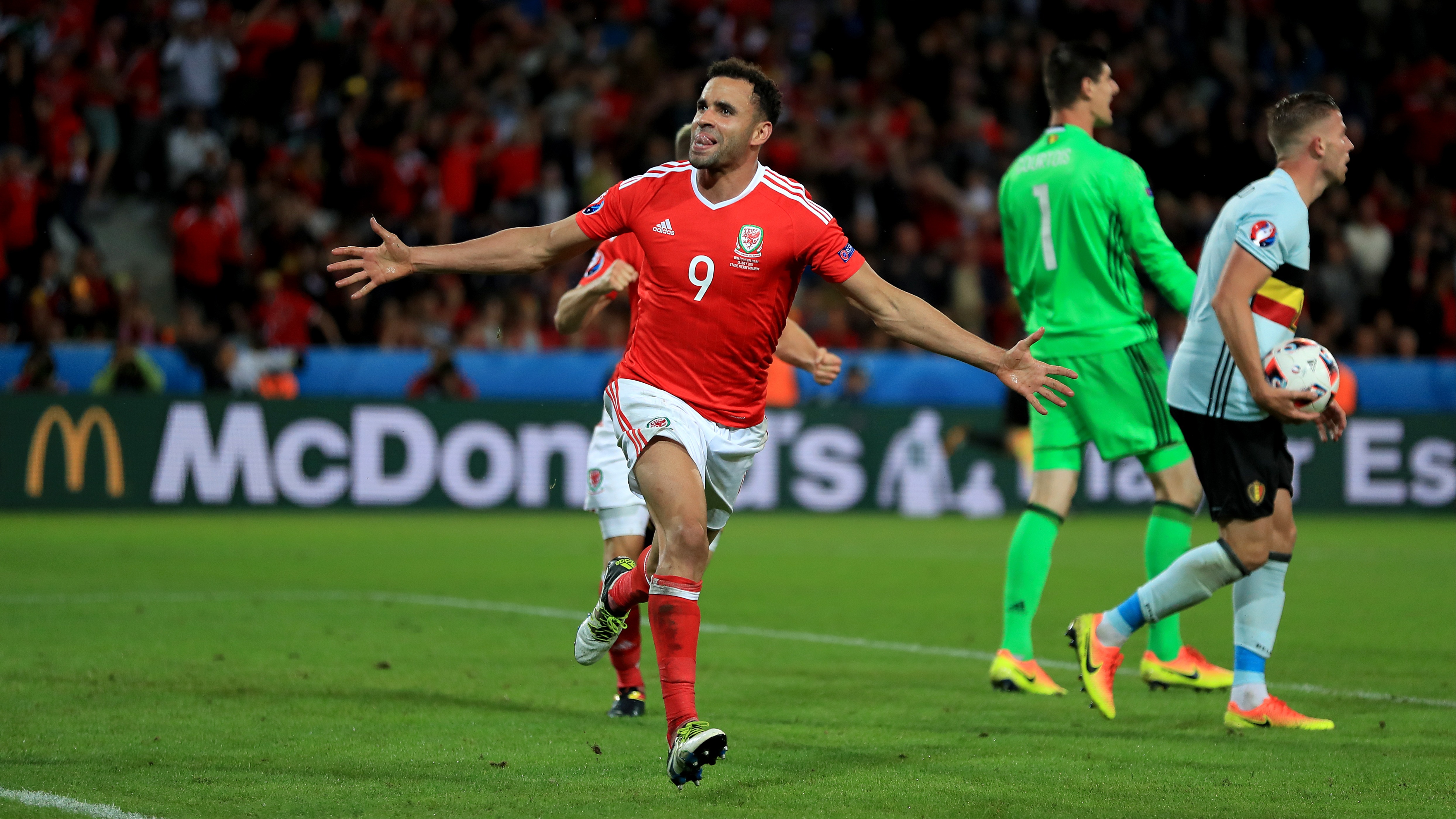 Euros Greatest Goals: Hal Robson Kanu's 'Cruyff Turn' against Belgium ...