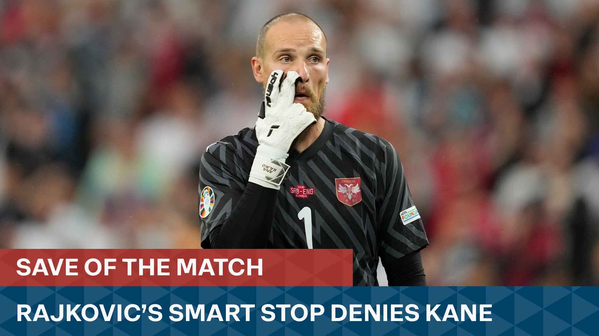 Kane denied goal by super save - Latest From ITV Sport