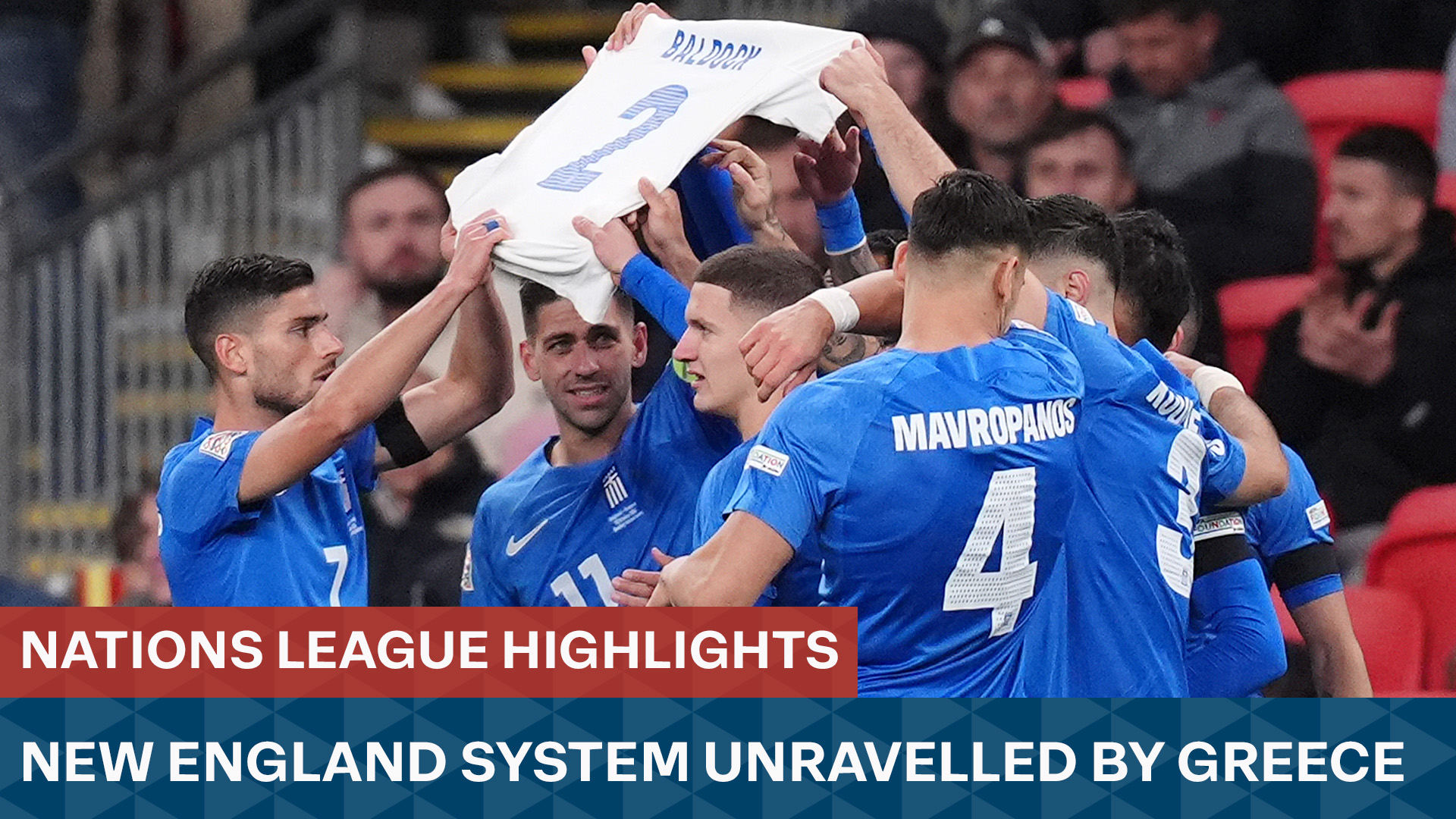 Highlights - England v Greece - Latest From ITV Sport