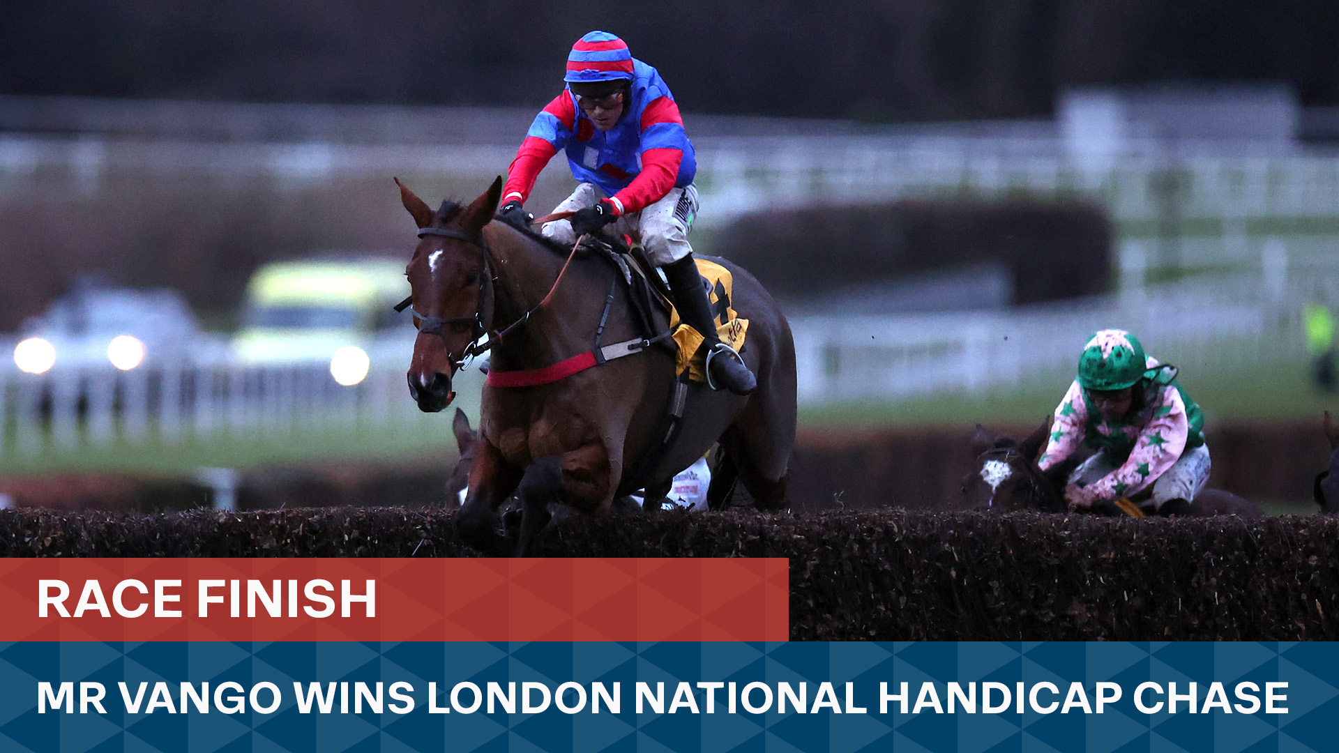 Mr Vango wins the London National Handicap Chase at Sandown - Latest ...