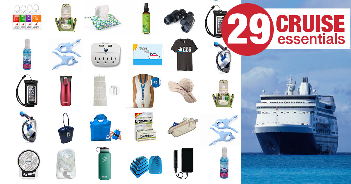 29 Cruise Essentials on Amazon - 2022 Cruise Must Haves List