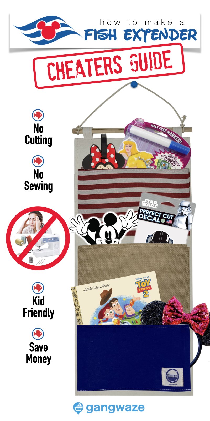 How to Make a Disney Fish Extender DIY (ish) Cheater's Guide