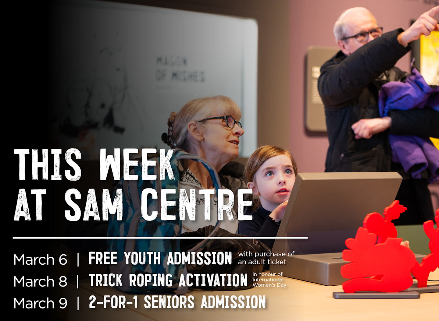 Plan Your Visit | Sam Centre