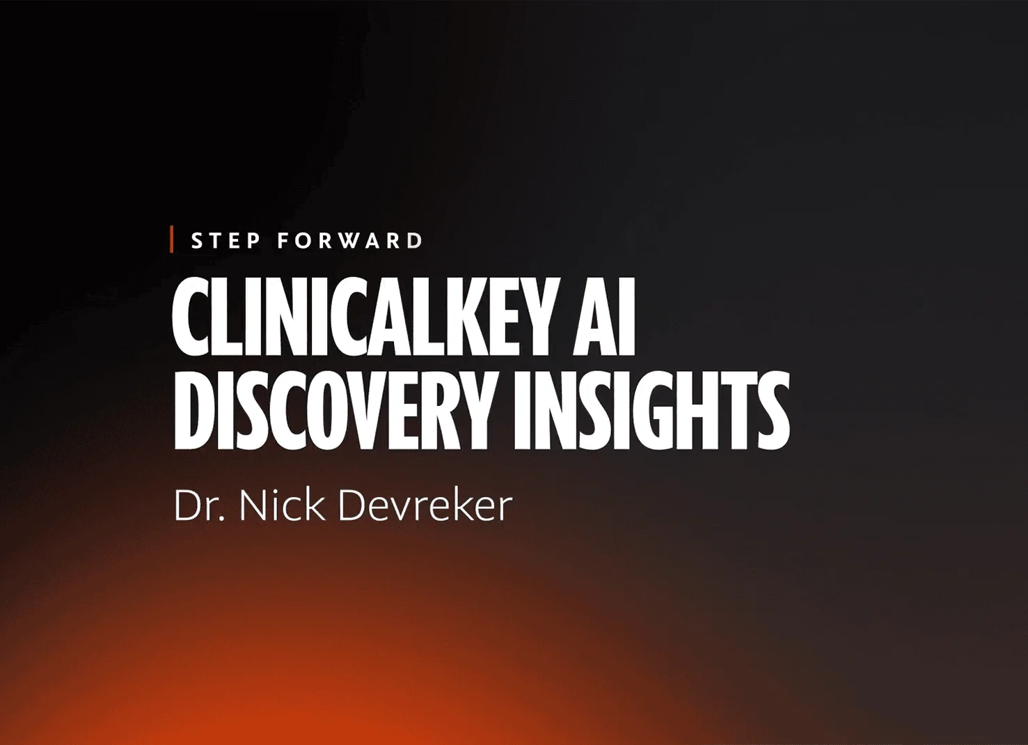 Step Forward | Elsevier