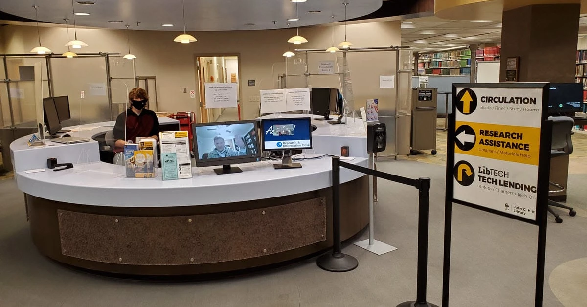 Reimagining services for the university community during a pandemic