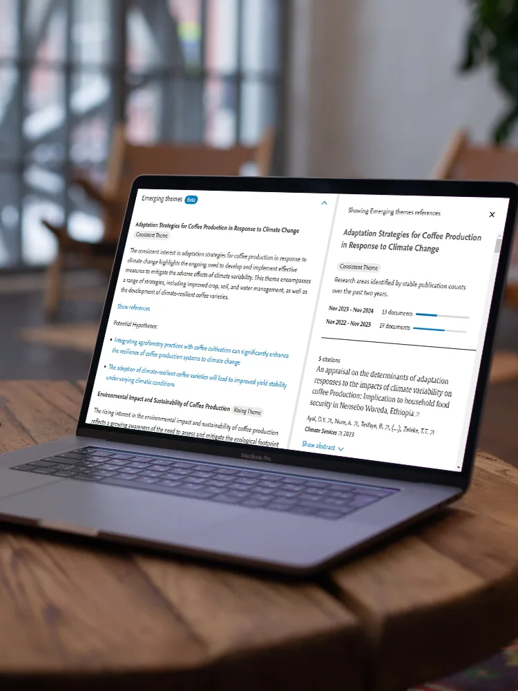 Emerging themes 如何將研究過程從單純的資訊檢索轉變為真正的知識發現