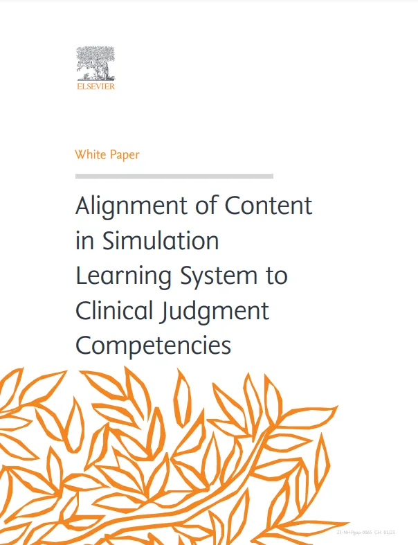 Alignment of content in Simulation Learning System to clinical judgment ...