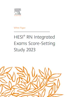 HESI RN Integrated Exams Score Study white paper