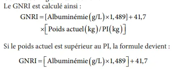 Évaluation de l'état nutritionnel