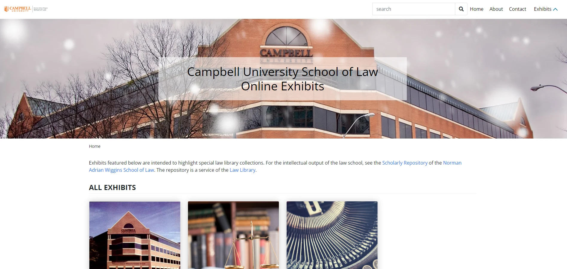 Digital Commons Exhibits | Showcase institutional milestones with ...