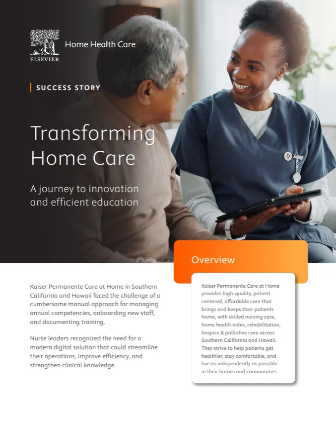 Transforming Home Care: A journey to innovation and efficient education