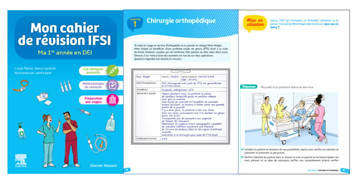 Mon cahier de révision IFSI. Ma 1re année en DEI