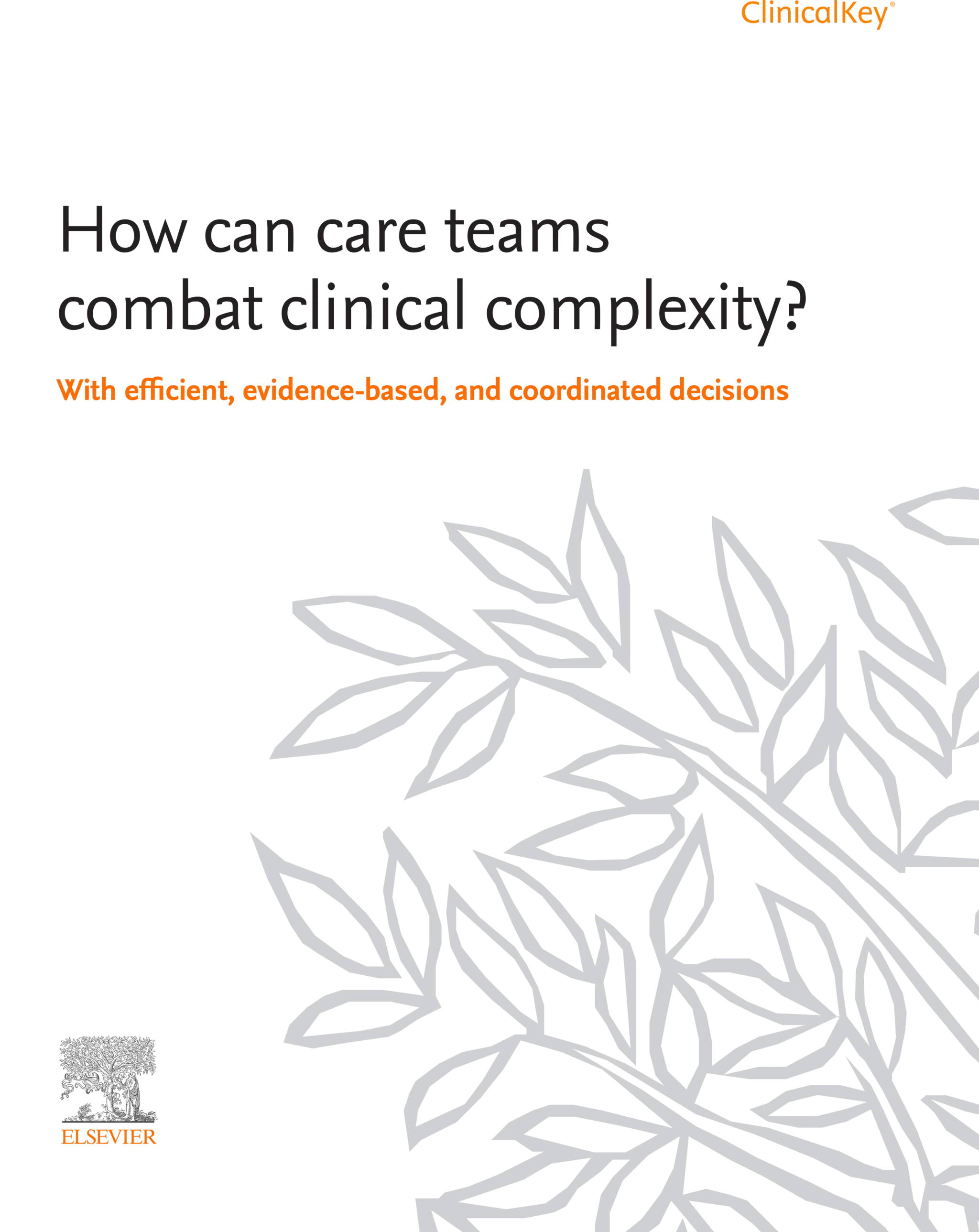 Elsevier | Trust ClinicalKey