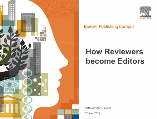 How reviewers become editors