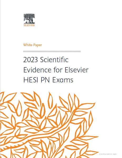 Scientific Evidence for Elsevier HESI PN Exams with Evidence-Based ...