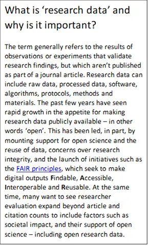 Is training the key to preparing for new research data policies? | Elsevier