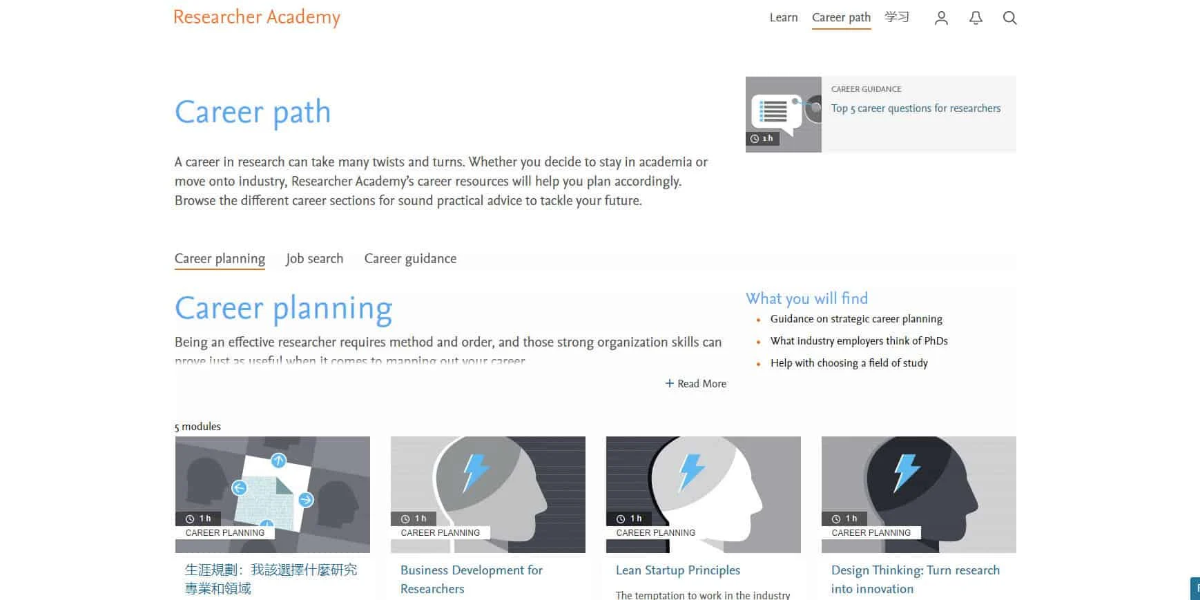 Introducing Researcher Academy | Elsevier
