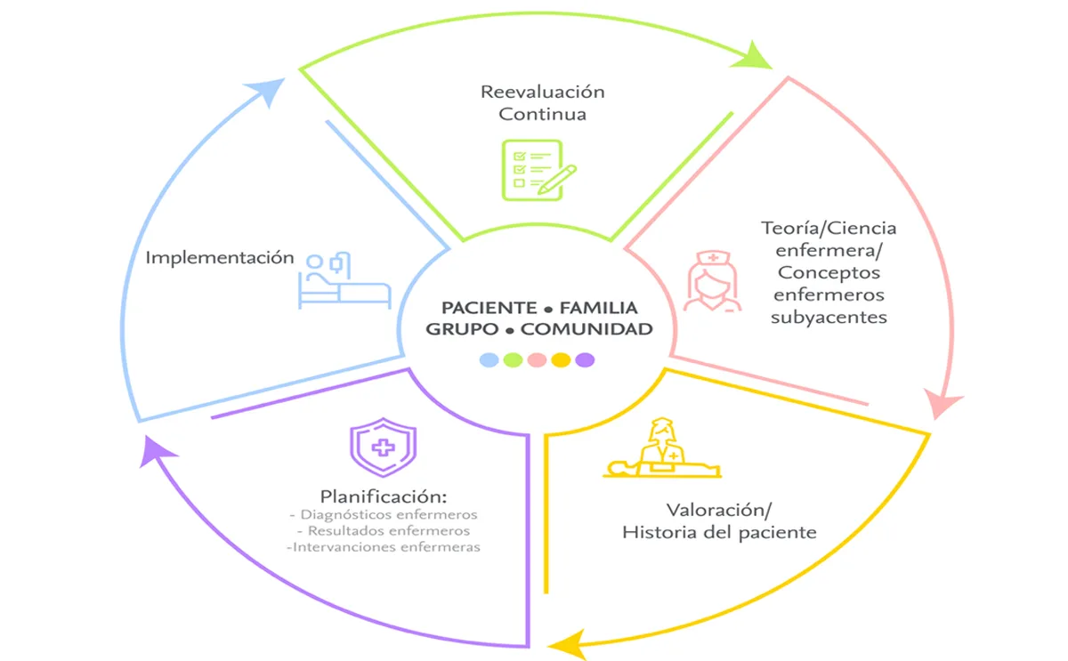 Diagnósticos enfermeros según NANDA-I: clasificación y responsabilidad.