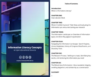 Information literacy resources for librarians and their users