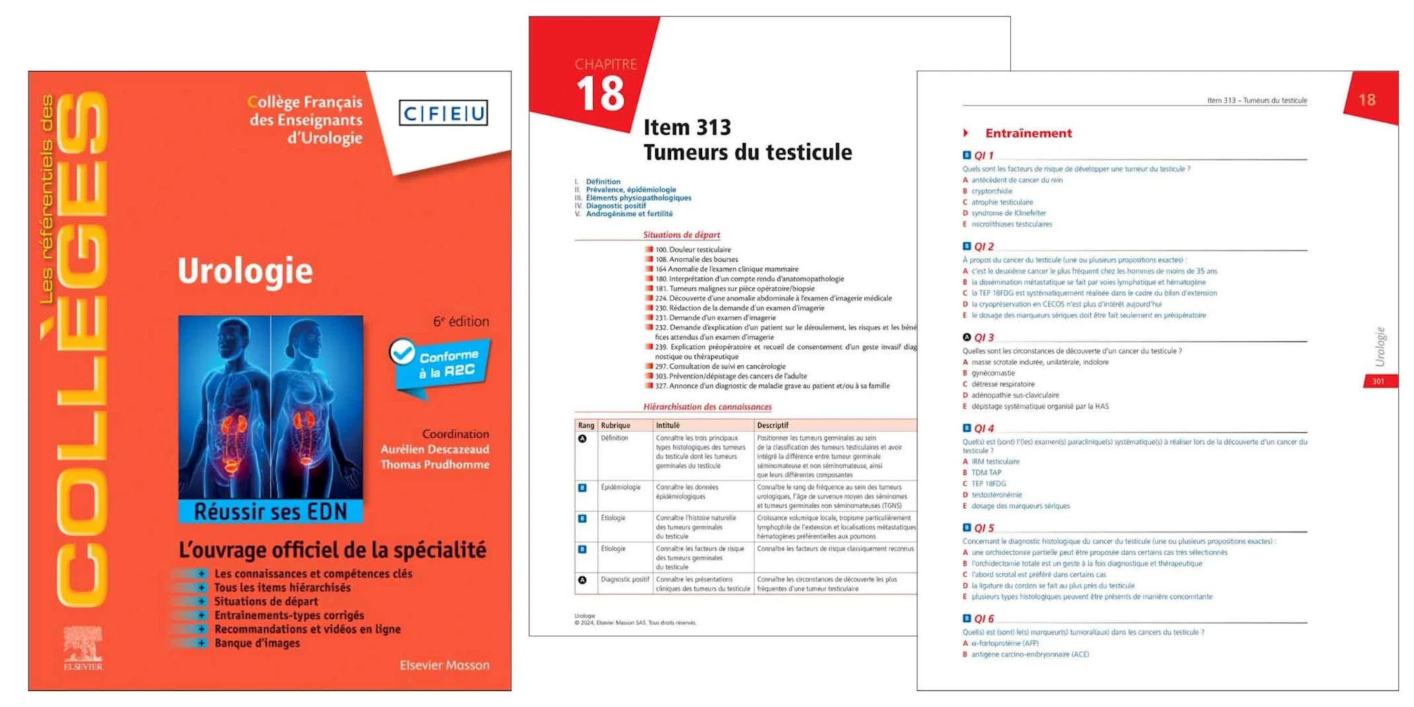 Référentiel des collèges Urologie 6e édition 2024