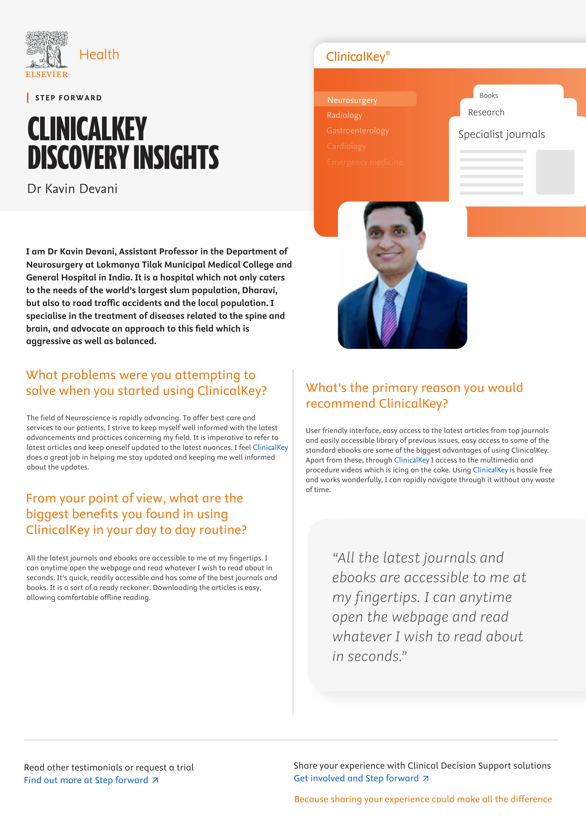 Dr Kavin Devani, Assistant Professor in the Department of Neurosurgery ...